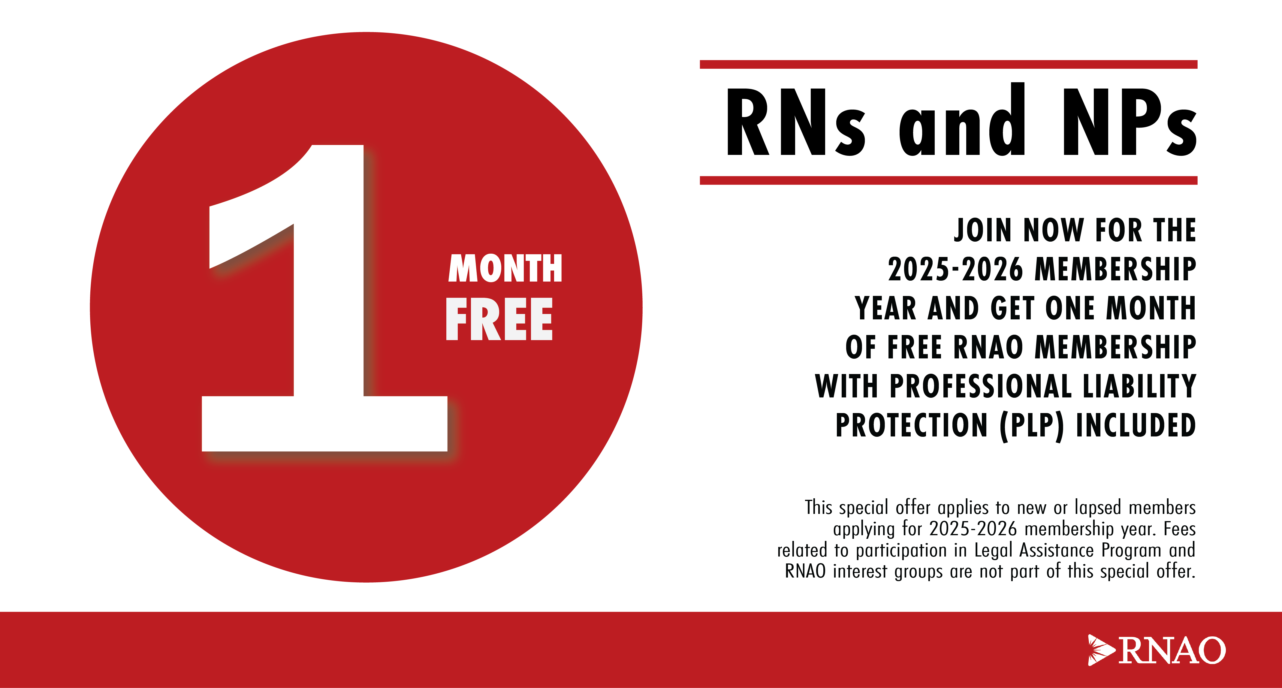 Learn more about our current promotions | RNAO.ca