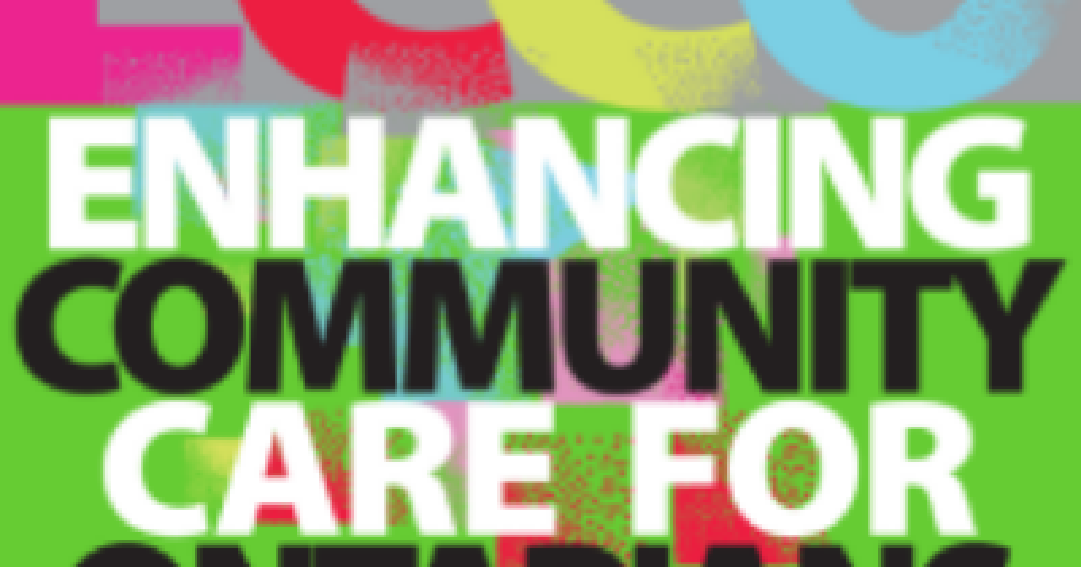 ECCO 4.0: Enhancing Community Care for Ontarians | RNAO.ca