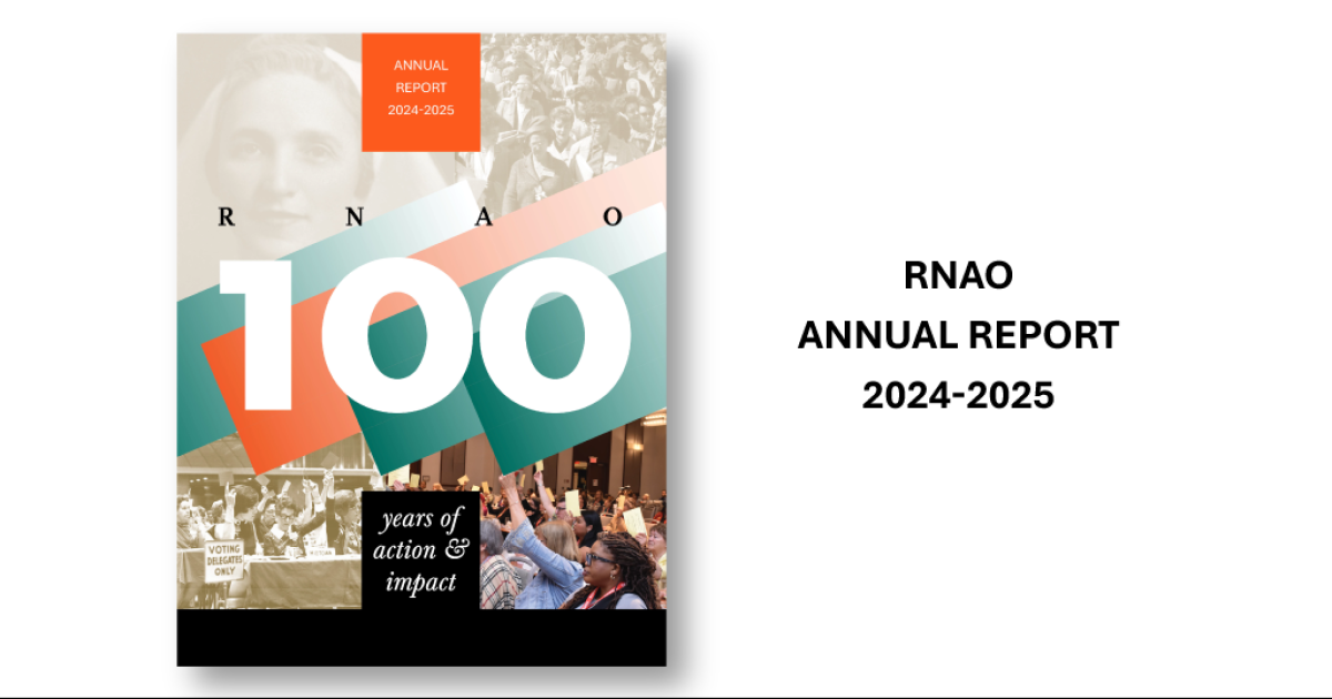 Annual report | RNAO.ca