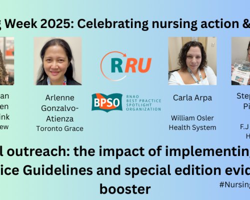 Global Outreach - BPG impact and Evidence Boosters | RNAO.ca