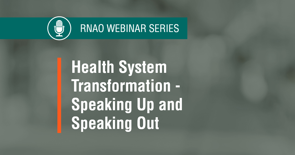 Best Practice Guideline Program | RNAO.ca